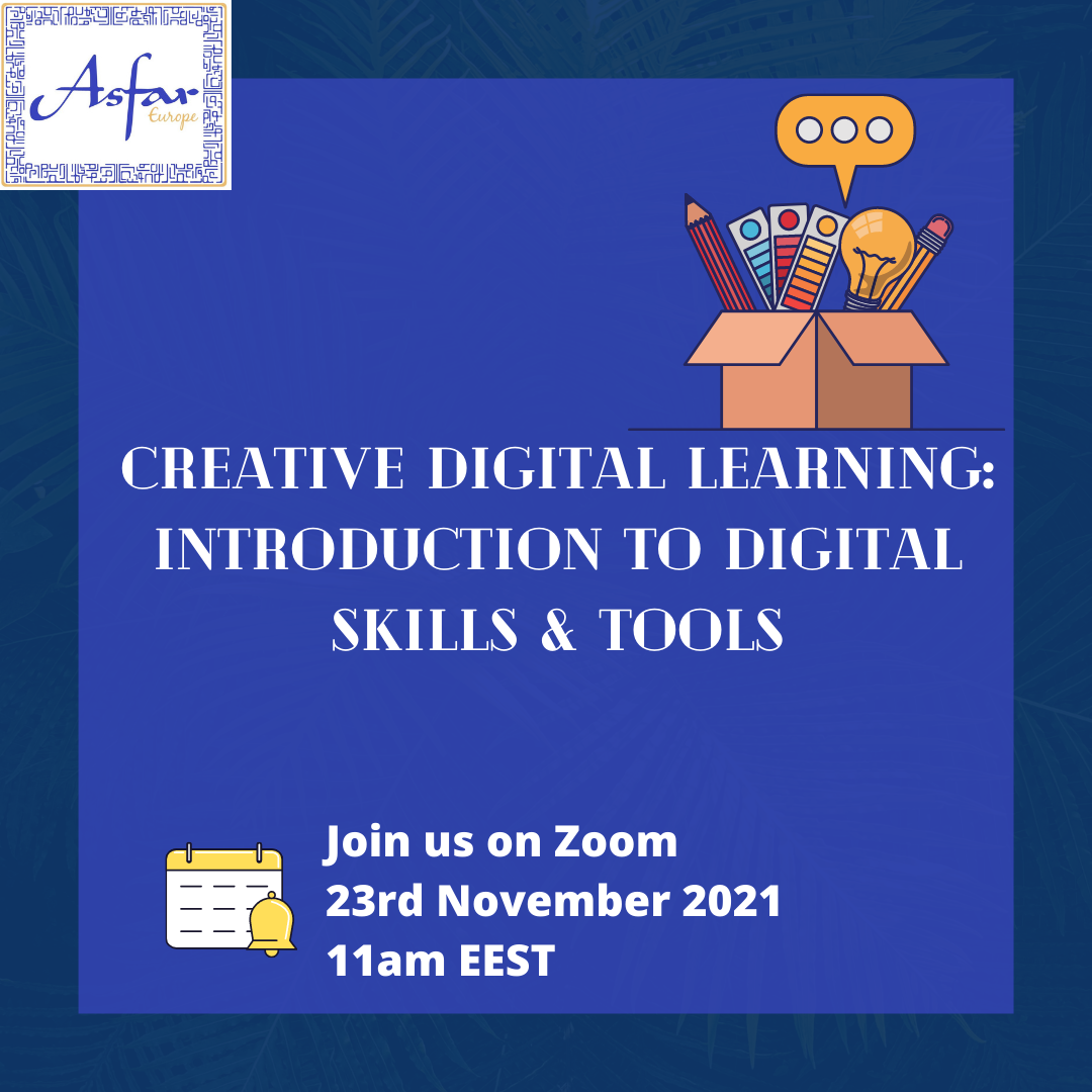 Creative Digital Learning: Introduction to Digital Skills & Tools, 23rd ...