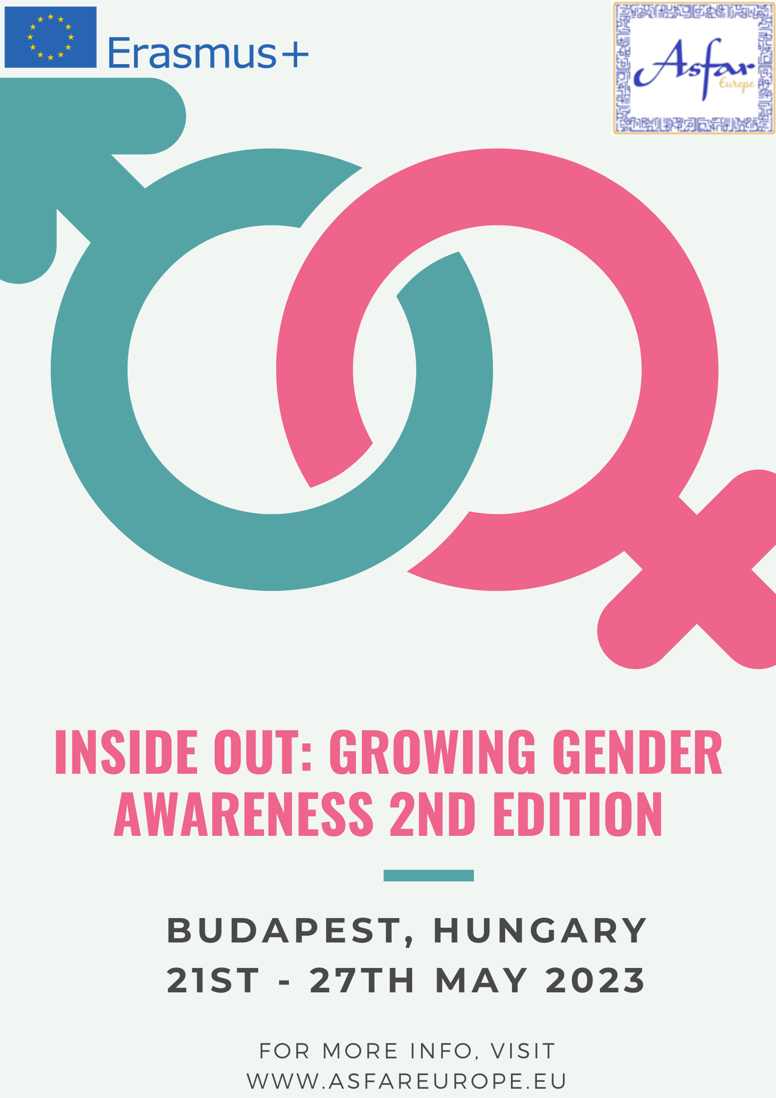 Erasmus+ Inside Out: Growing Gender Awareness 2nd Edition - call for ...