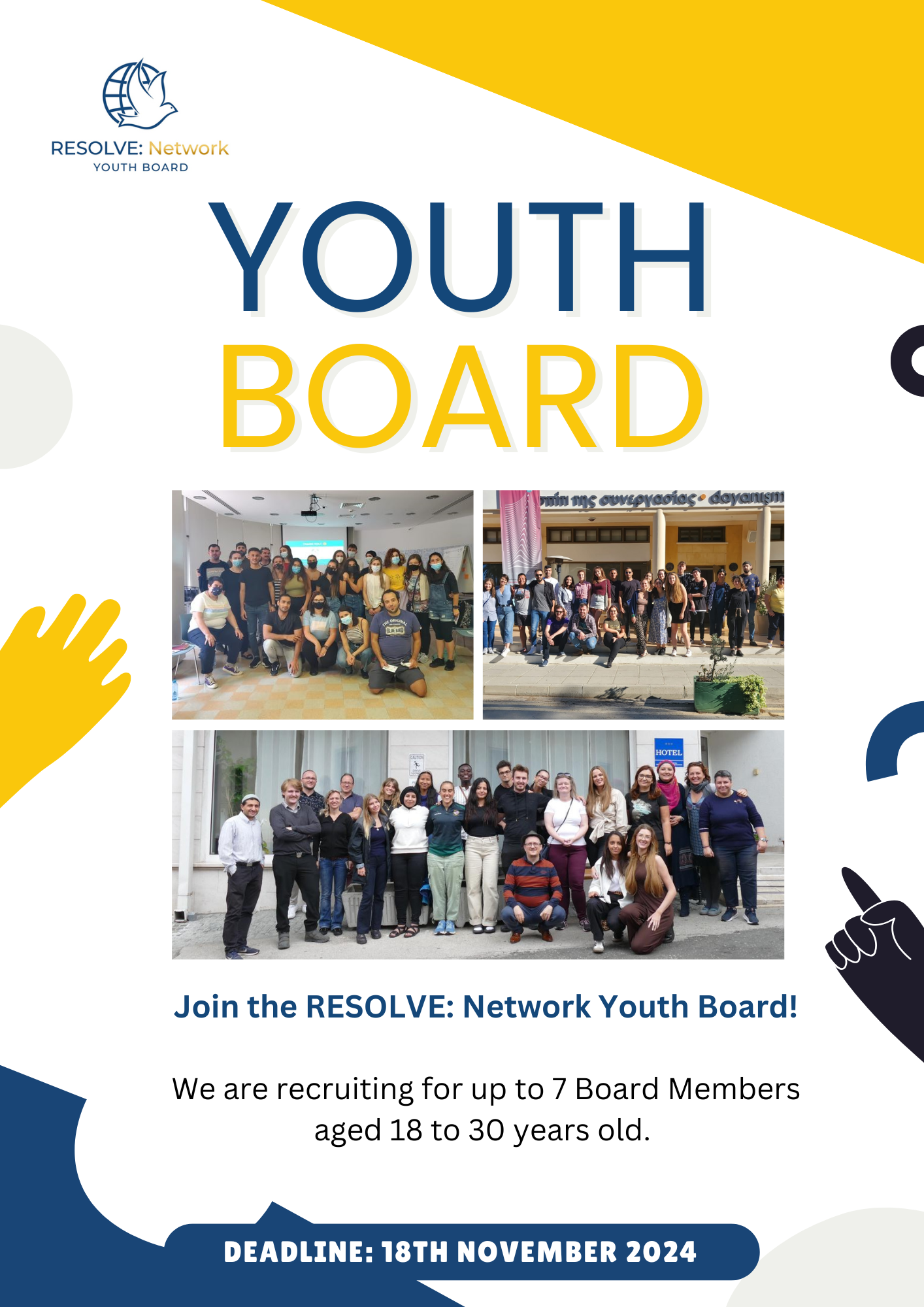 Join the RESOLVE: Network Youth Board! - AsfarEurope